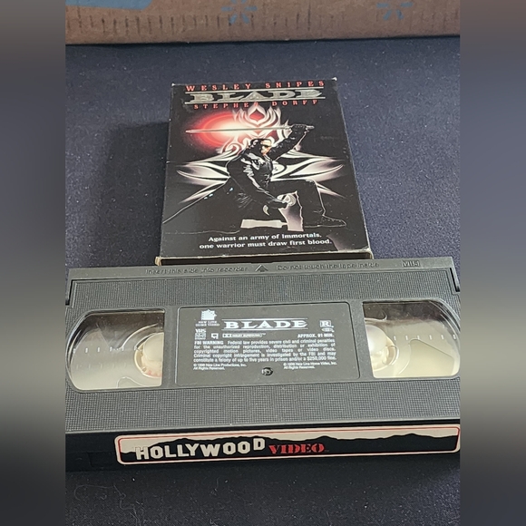 Video Games & Consoles | Blade Vhs Tape With Case | Poshmark